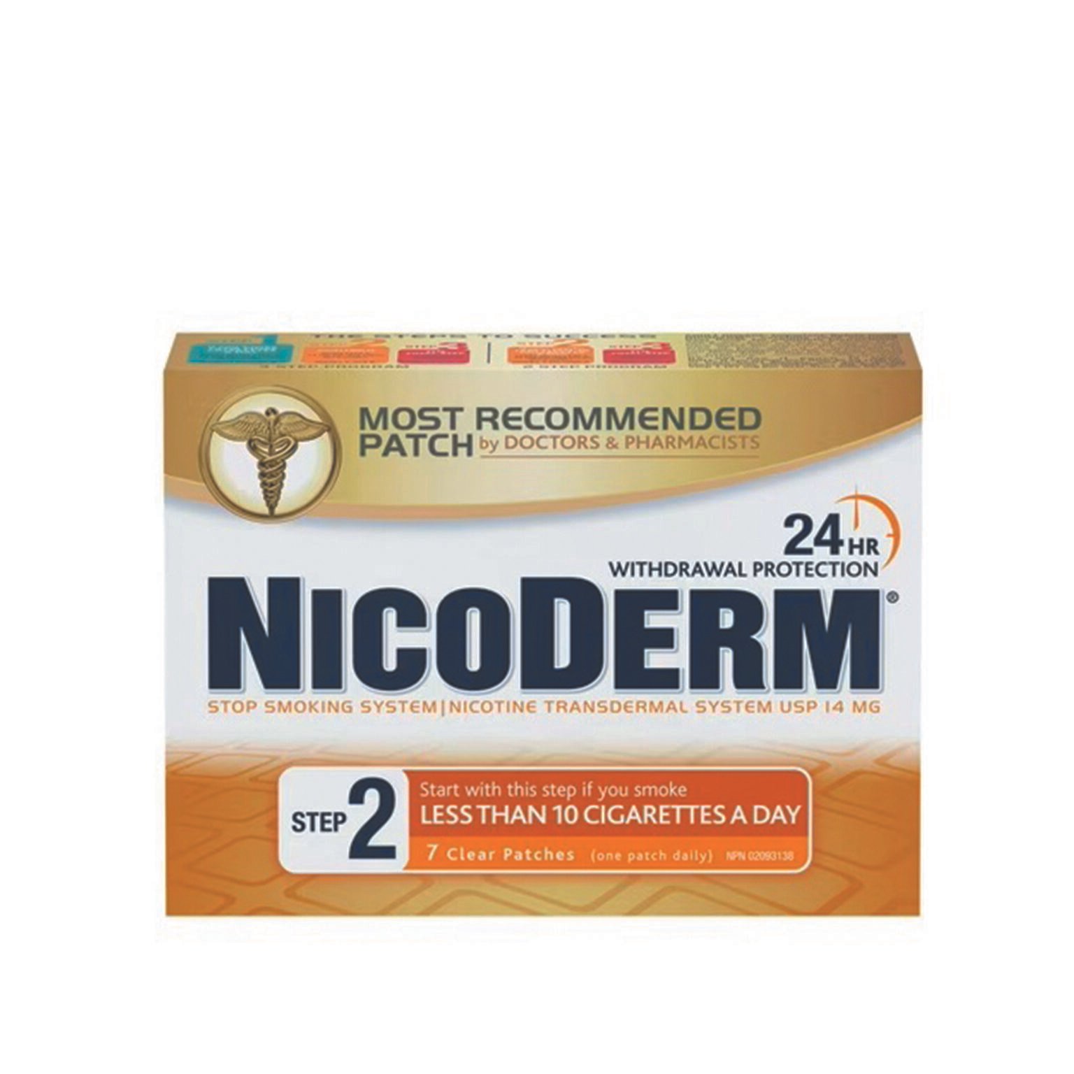Nicoderm Patches Step 2 14 mg (14 Patches) – Sell Your Strips